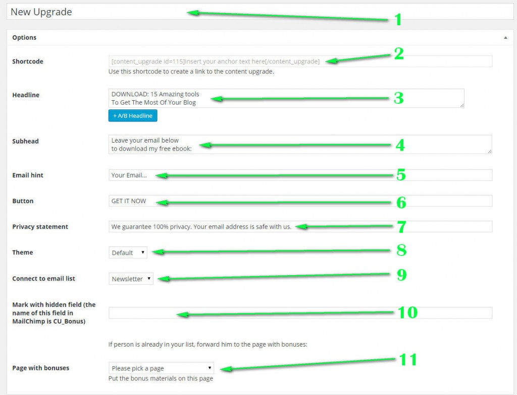 How to Create Content Upgrades with Content Upgrades PRO Plugin for WordPress